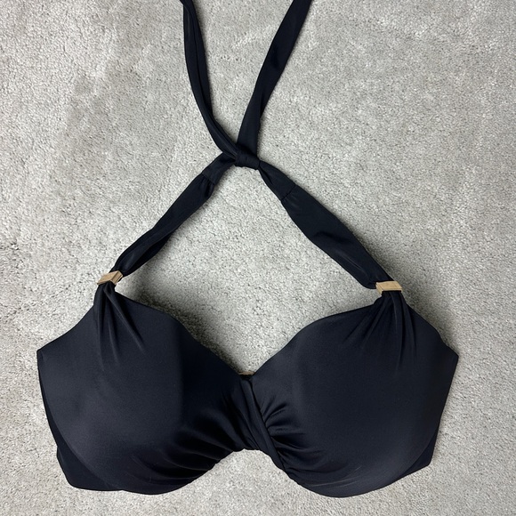 Victoria's Secret | Swim | Victorias Secret Swim Bikini Halter Top Full ...